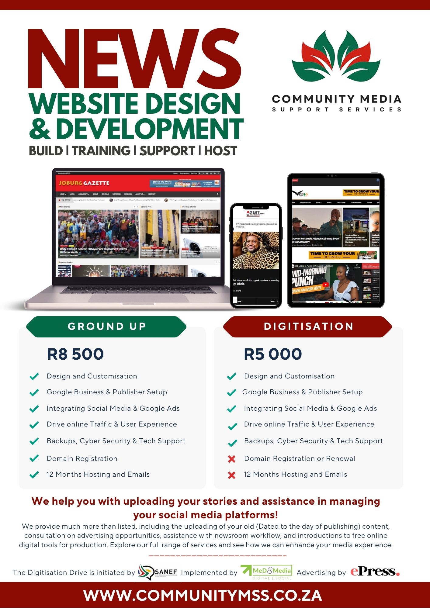Home - Community Media Support
